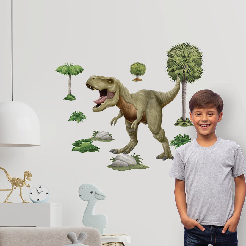 T-Rex Large Wall Decal – Kids Posters Australia