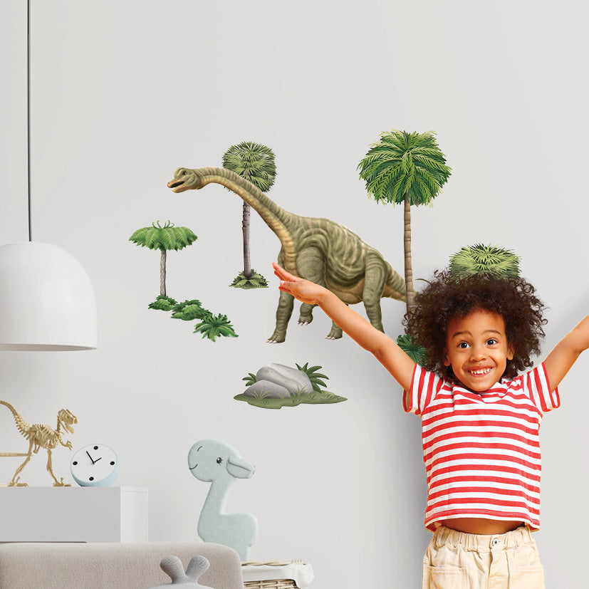 Brachiosaurus Large Wall Decal – Kids Posters Australia