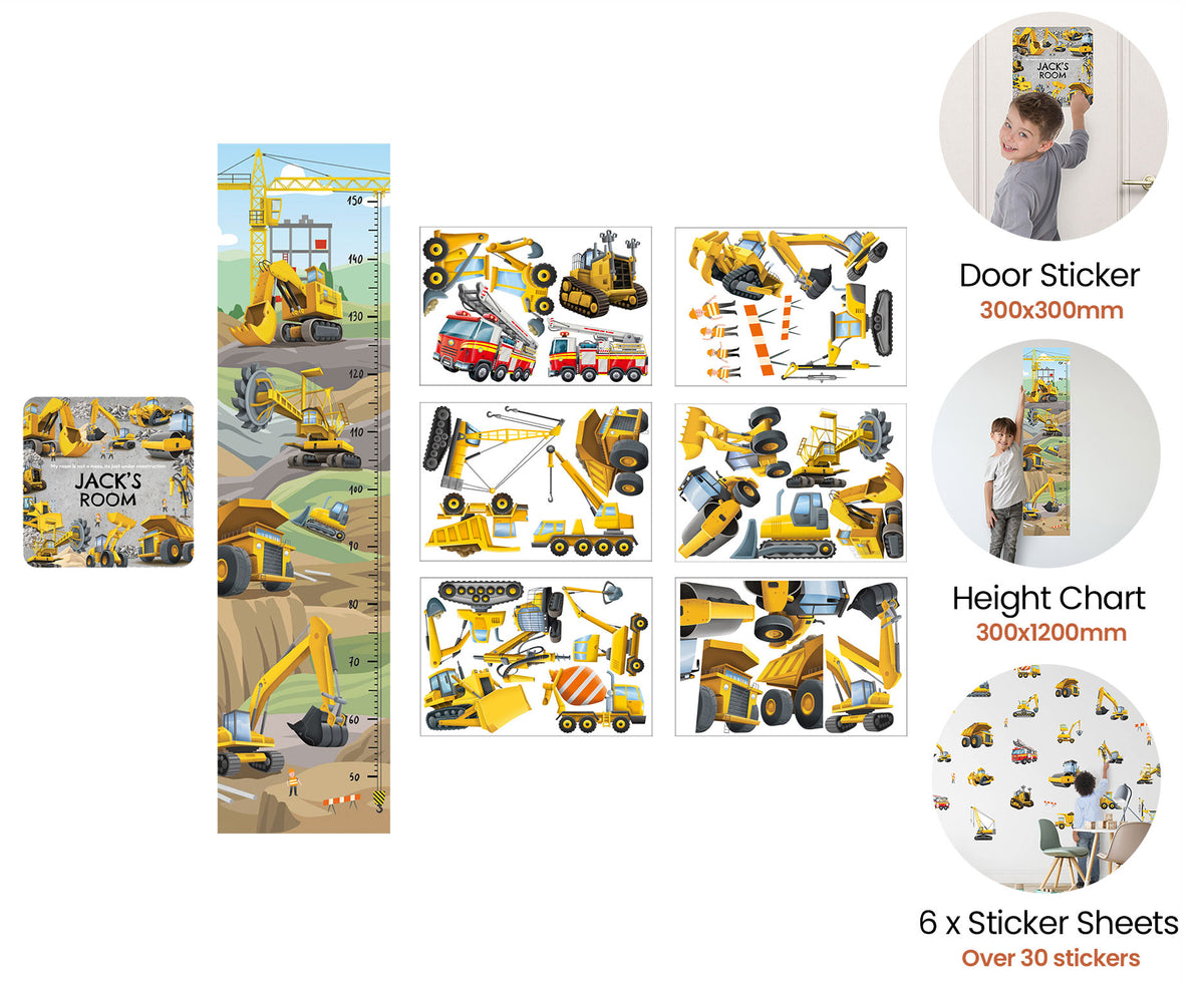 Trucks Super Saver Sticker Bundle – Kids Posters Australia