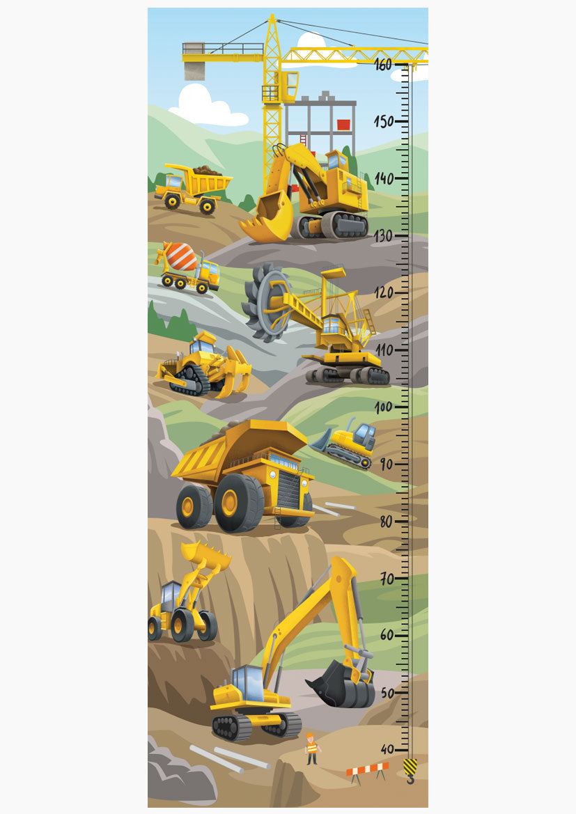 Trucks Height Chart – Kids Posters Australia