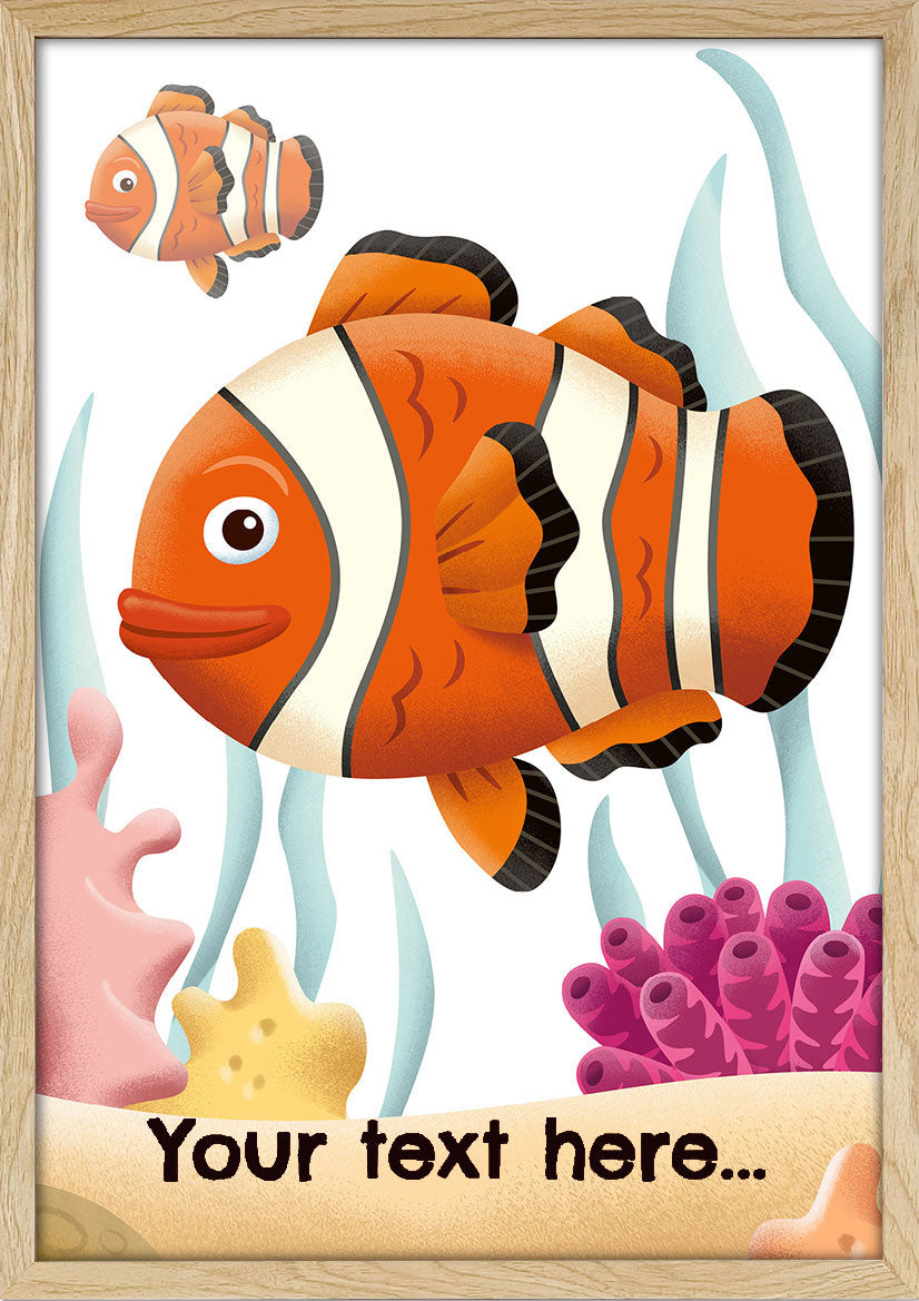Clownfish - Kids Posters – Kids Posters Australia