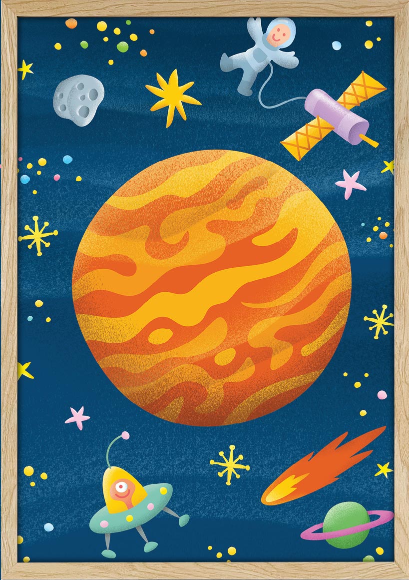 Mars - Kids Poster – Kids Posters Australia