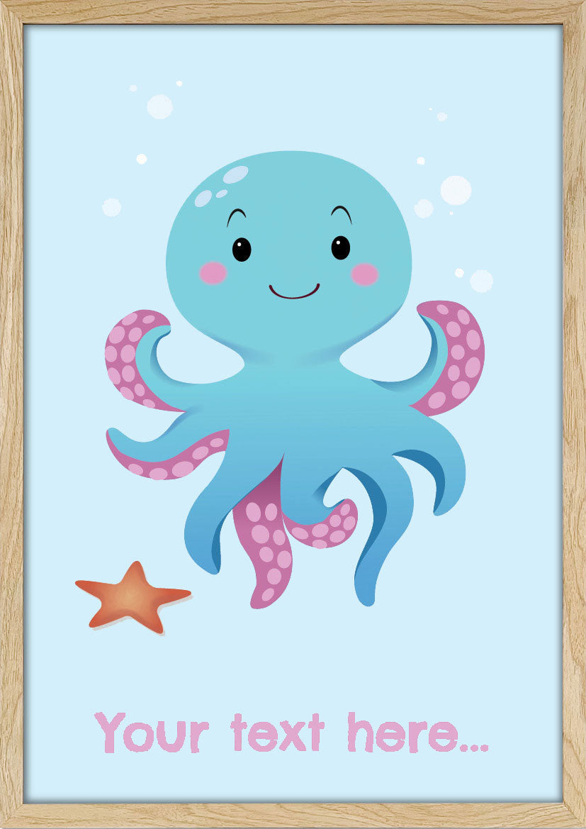 Octopus - Poster for Kids – Kids Posters Australia