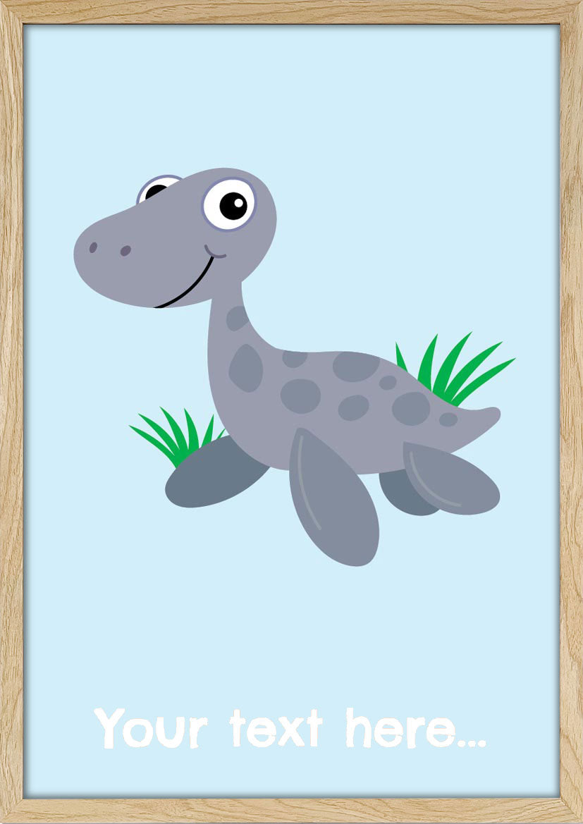 Plesiosaurus - Kids Poster – Kids Posters Australia